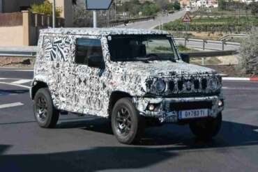 Long Wheelbase Suzuki Jimny Spotted For The First Time - GaadiFy