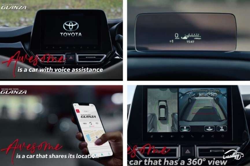 2022 Toyota Glanza Bookings Open; Interior Revealed