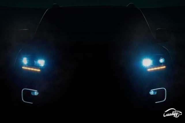 It's Official!! Mahindra Teases The New Scorpio (Z101) For The First Time
