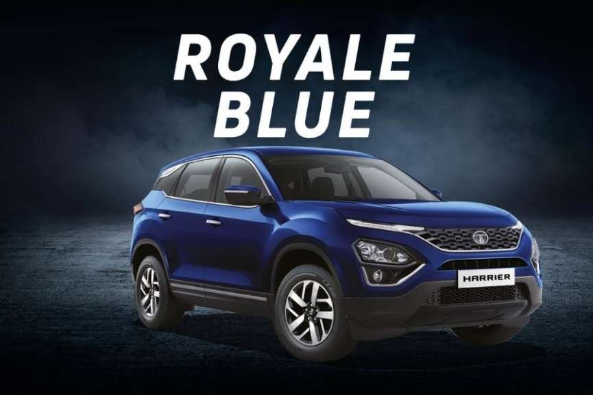 Tata Harrier Gets Two New Colors: Royal Blue and Tropical Mist