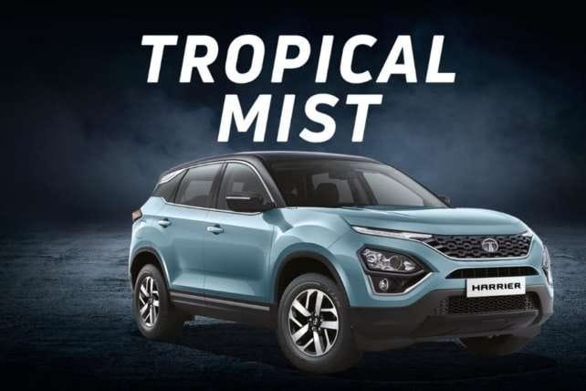 Tata Harrier Gets Two New Colors: Royal Blue and Tropical Mist