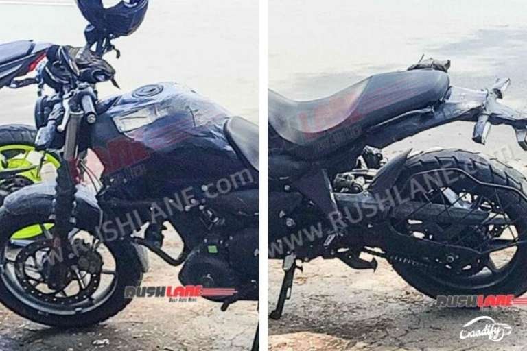 Royal Enfield Scram 450 Spied Testing - GaadiFy