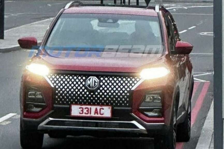 New MG Hector Images Leaked Ahead Of Official Launch In 2023