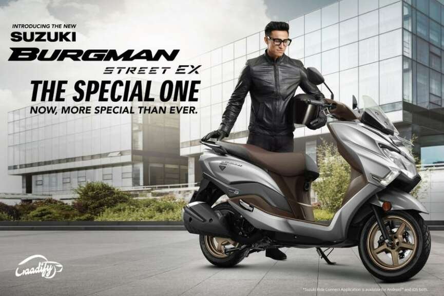 Suzuki Burgman Street EX Launched - Price, Specs, Features