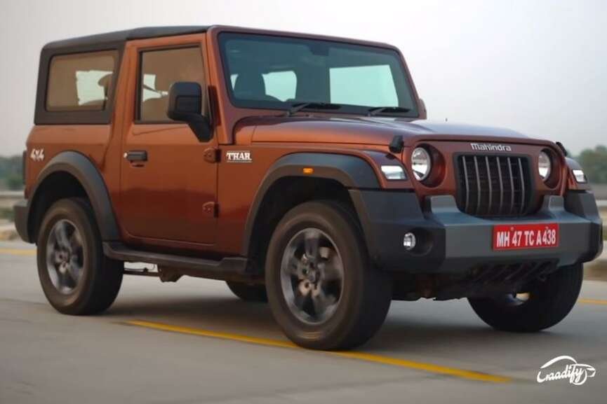 Mahindra Thar To Get New RWD Variants; Details Out - GaadiFy