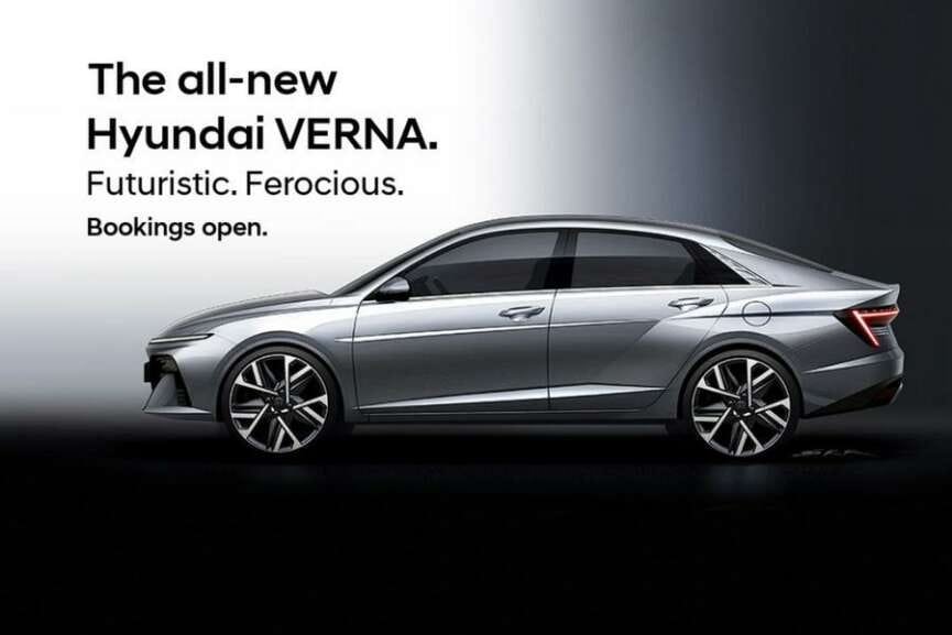 2023 Hyundai Verna Exterior Design Revealed; Bookings Open
