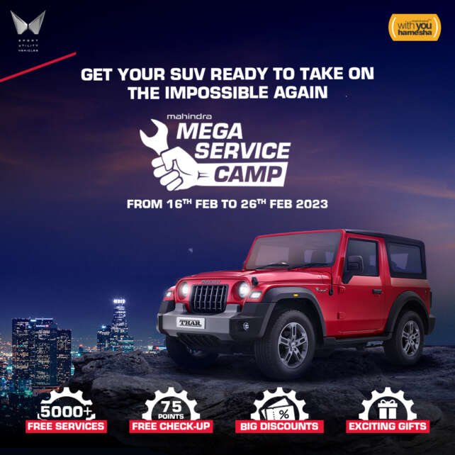 Mahindra Announces A 10 Day Mega Service Camp - GaadiFy