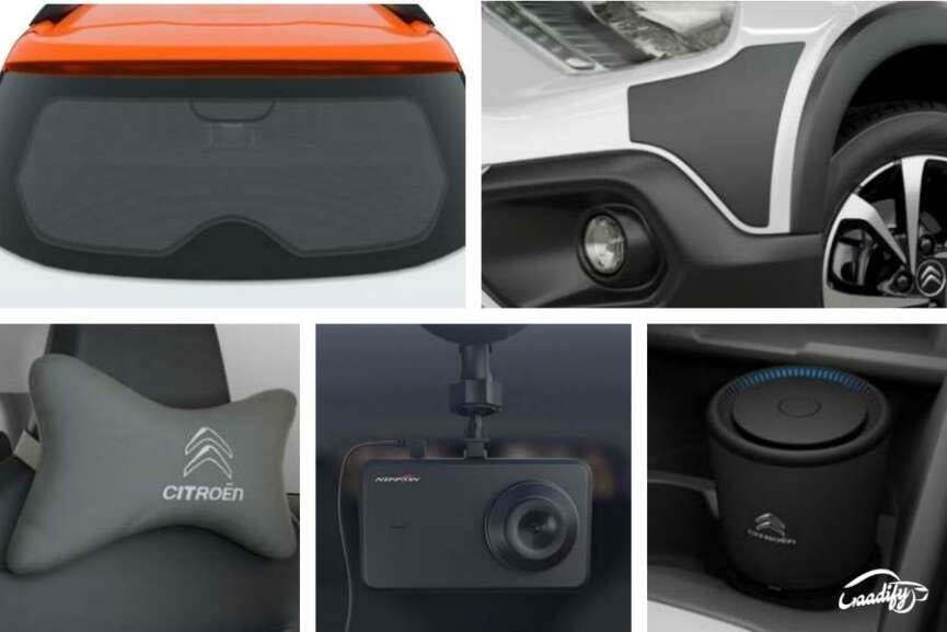 Citroen eC3 EV Accessories Pack Detailed With Images
