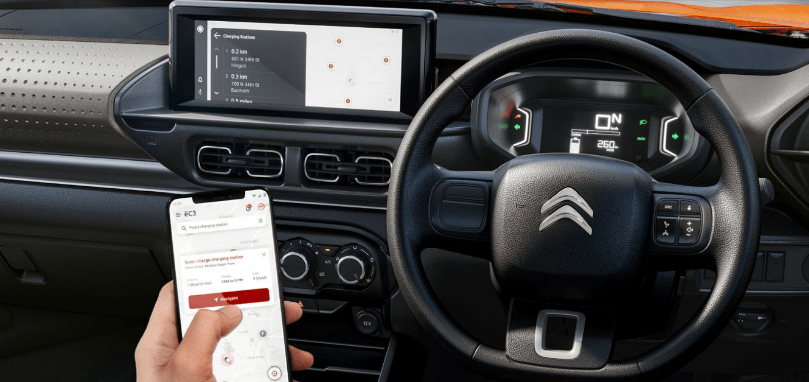 Citroen eC3 EV - Battery, Price, Features, Specs, Colors and More