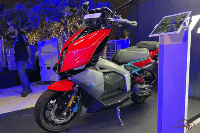 Creon Concept-based TVS X Electric Scooter Launched