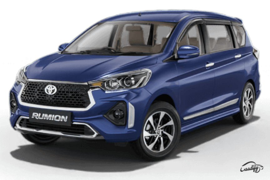 Ertiga-based Toyota Rumion MPV Revealed; Launch Soon
