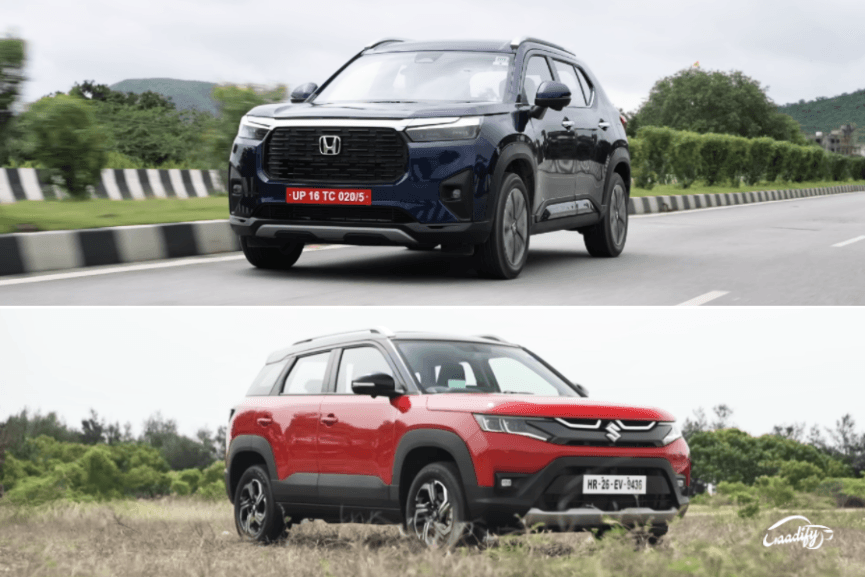 Honda Elevate V vs. Maruti Brezza ZXi+: Which SUV to buy?