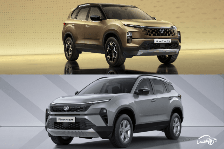 2023 Tata Harrier, Safari Facelifts To Launch On This Date - GaadiFy