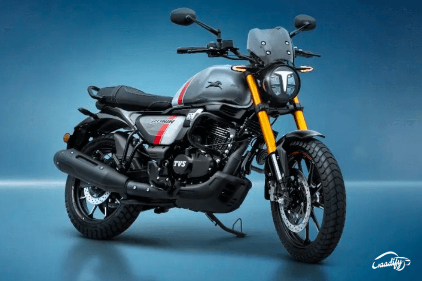 TVS Ronin Gets A Price Cut; New Midnight Blue Colour Launched