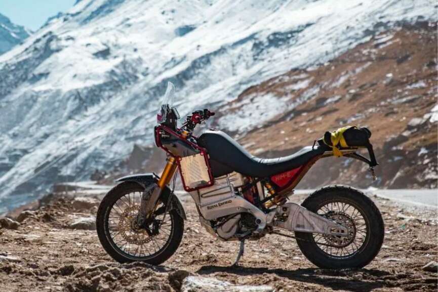 Royal Enfield Electric Himalayan Revealed at 2023 EICMA