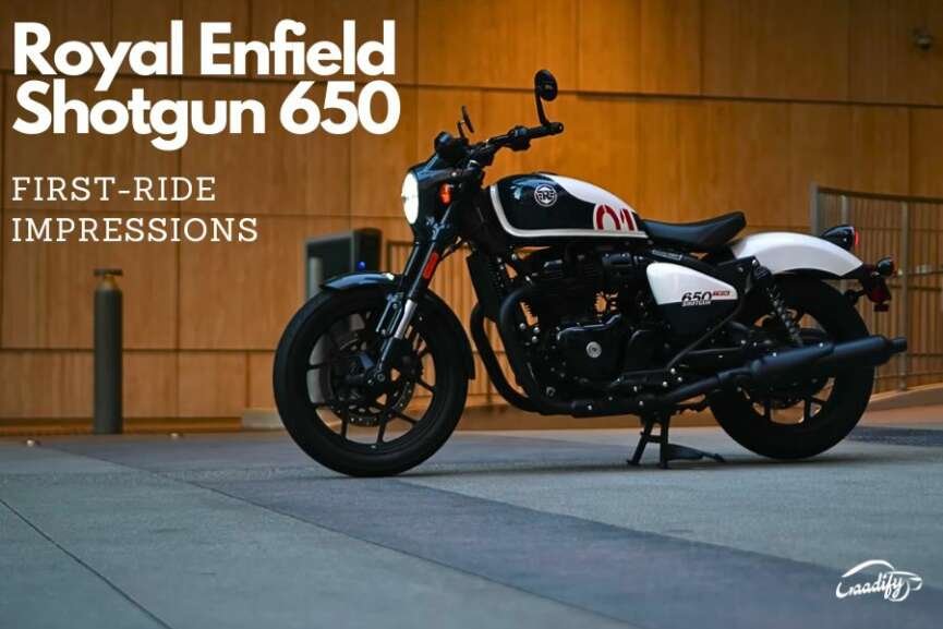 Royal Enfield Shotgun 650: First Ride Review