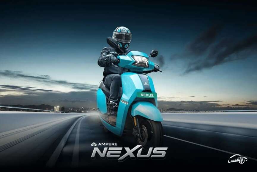 Ampere Nexus Electric Scooter Launched At Rs 1.10 Lakh