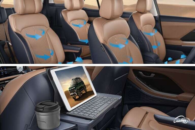 2024 Hyundai Alcazar Interior and New Features Revealed - GaadiFy