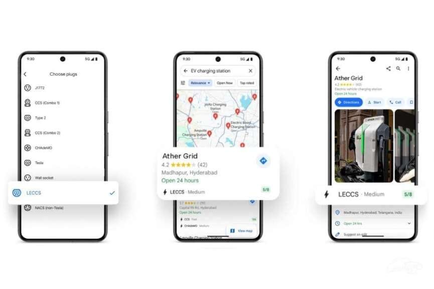 You Can Now Find Ather Grid Charging Stations On Google Maps
