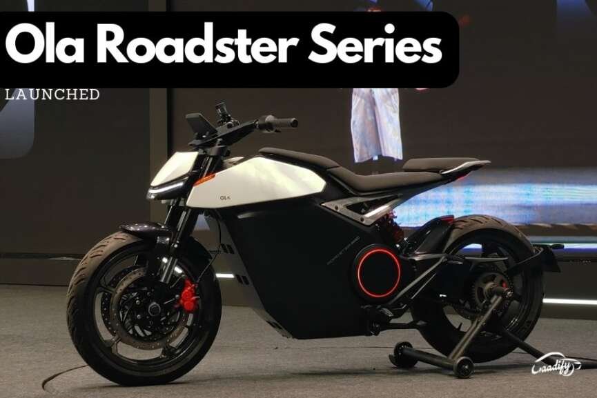 Ola Roadster X, Roadster and Roadster Pro Electric Motorcycles Launched