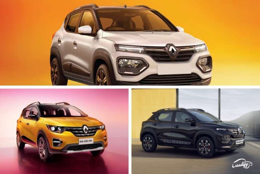 Renault Kwid, Kiger and Triber Now Available with CNG kit option - GaadiFy