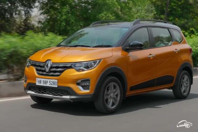2025 Renault Triber RXE, RXL and RXT Get More Features