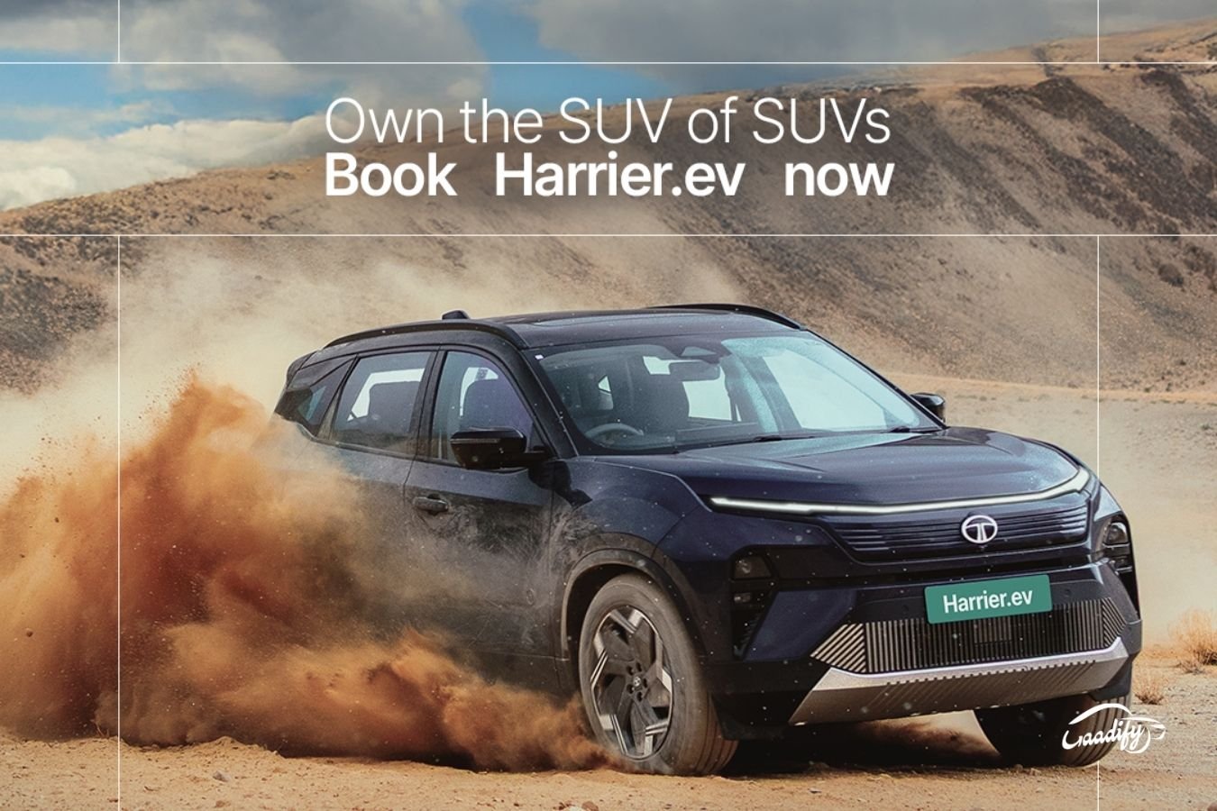 Tata Harrier EV Bookings Now Open - GaadiFy