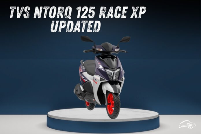 TVS Ntorq 125 Race XP Gets New Colours and Features - GaadiFy
