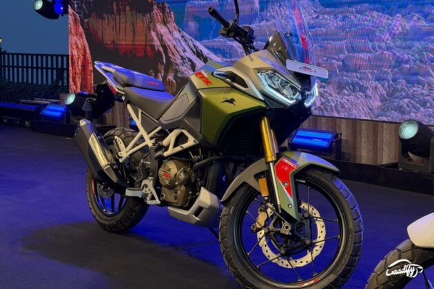 TVS Enters Adventure Segment with Apache RTX 300 - Price, Specs and ...