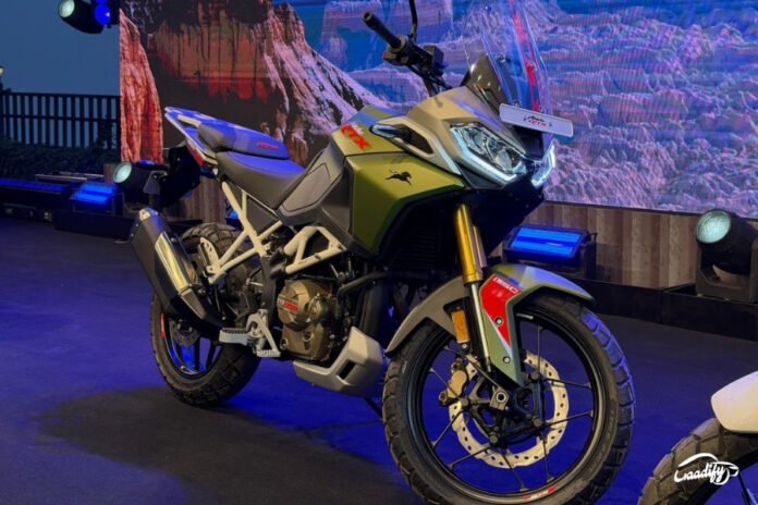 TVS Enters Adventure Segment with Apache RTX 300 - Price, Specs and ...