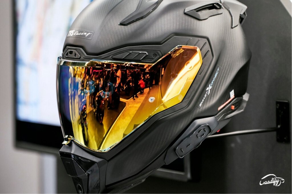 This New TVS-Aegis Helmet Has AR-Based Heads-up Display - GaadiFy