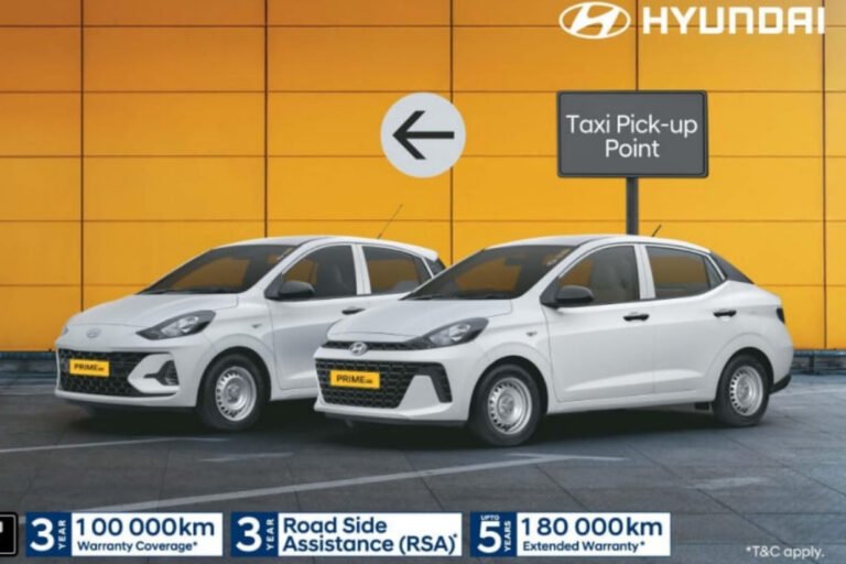 Hyundai Prime HB and Prime SD Launched For Fleet Operators